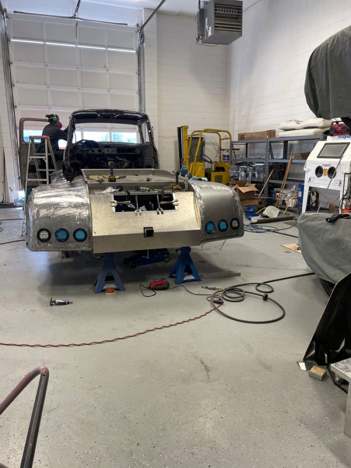 1956 Ford COE Build pictures - Pacific Muscle Cars