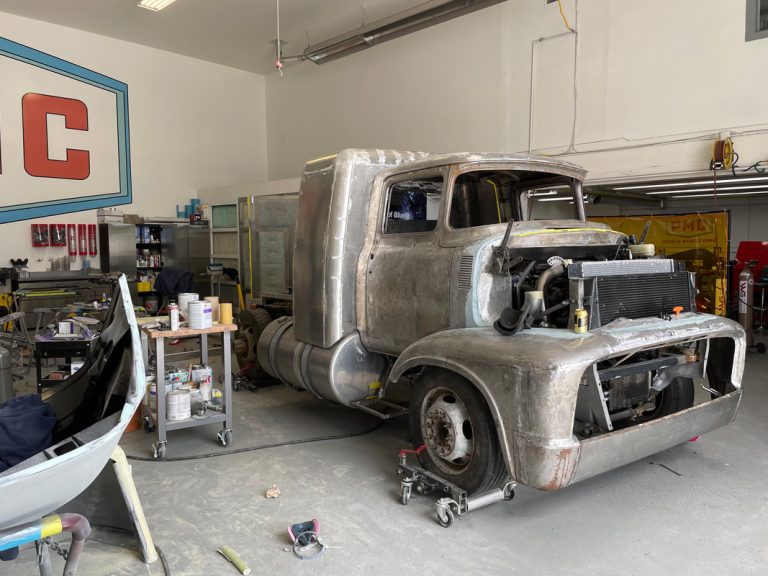 1956 Ford COE Build pictures - Pacific Muscle Cars