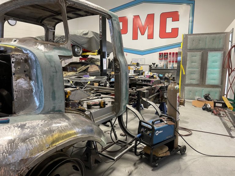 1956 Ford COE Build pictures - Pacific Muscle Cars