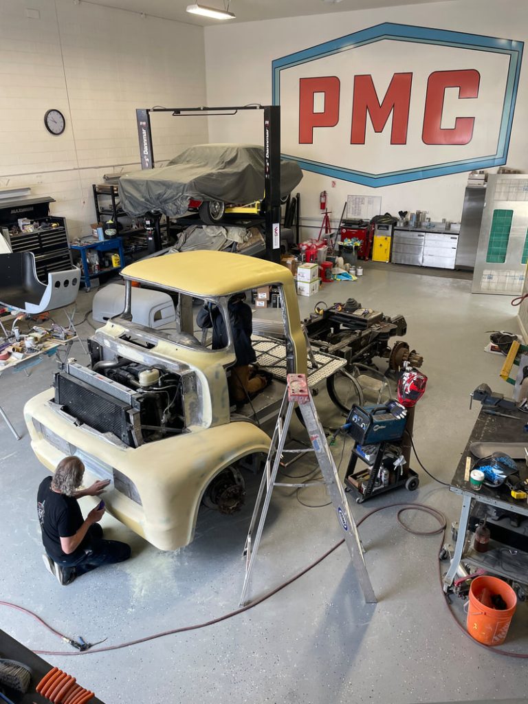 1956 Ford COE Build pictures - Pacific Muscle Cars