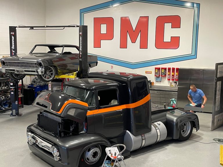 1956 Ford COE Build pictures - Pacific Muscle Cars